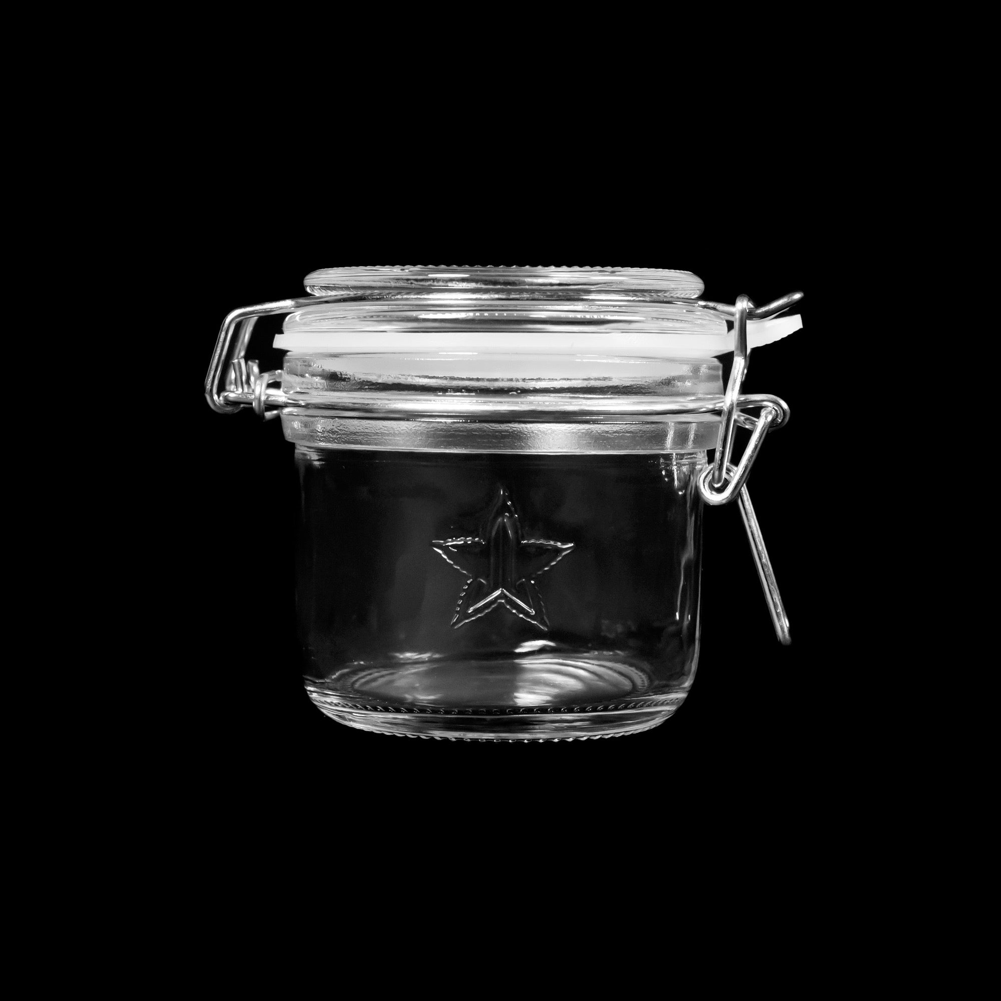 200ml Snap Lid Clear Glass jar – Jeffree Star Cosmetics